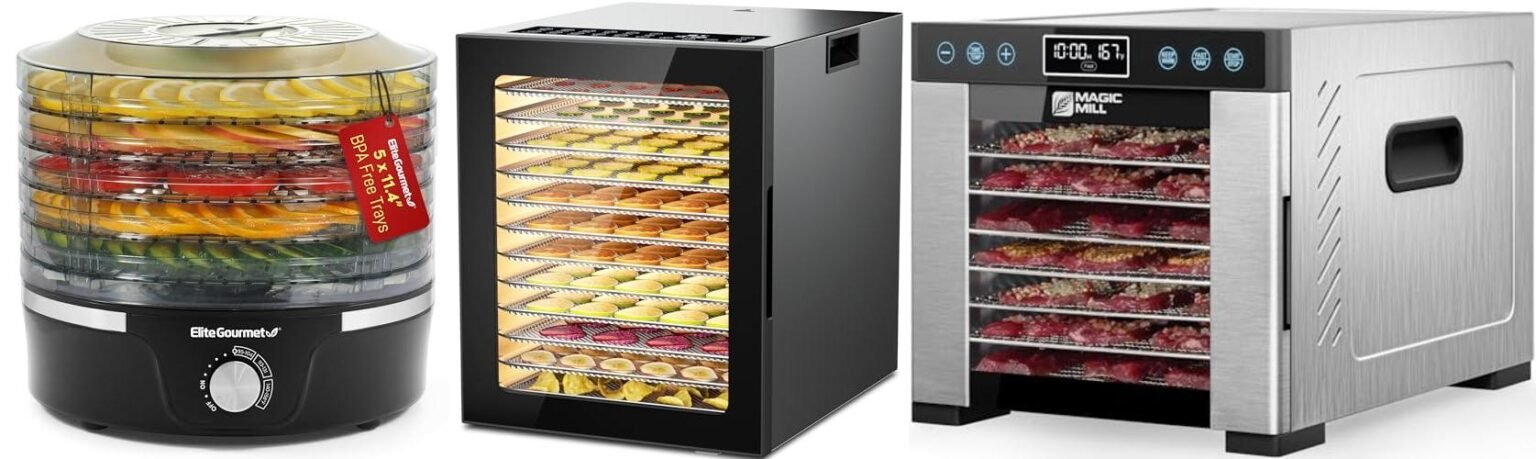 Top 5 Food Dehydrators For Home Use: Reviews & Buying Guide