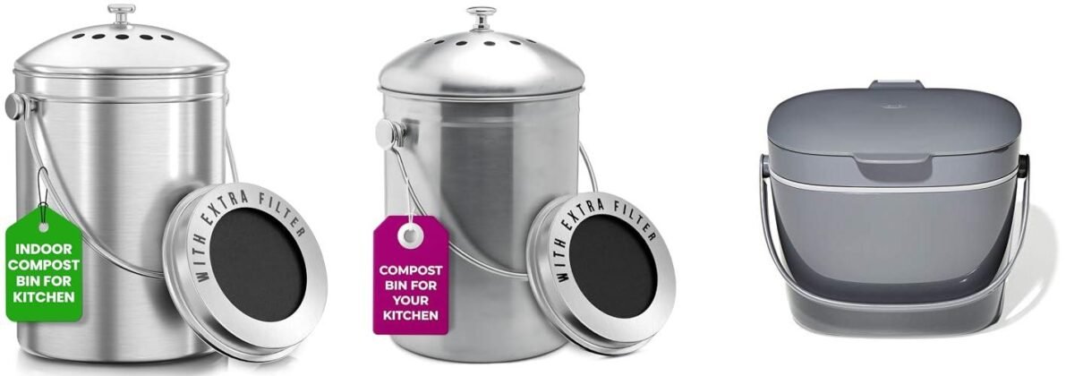 5 Best Countertop Compost Bins: Stylish & Odor-Free Options