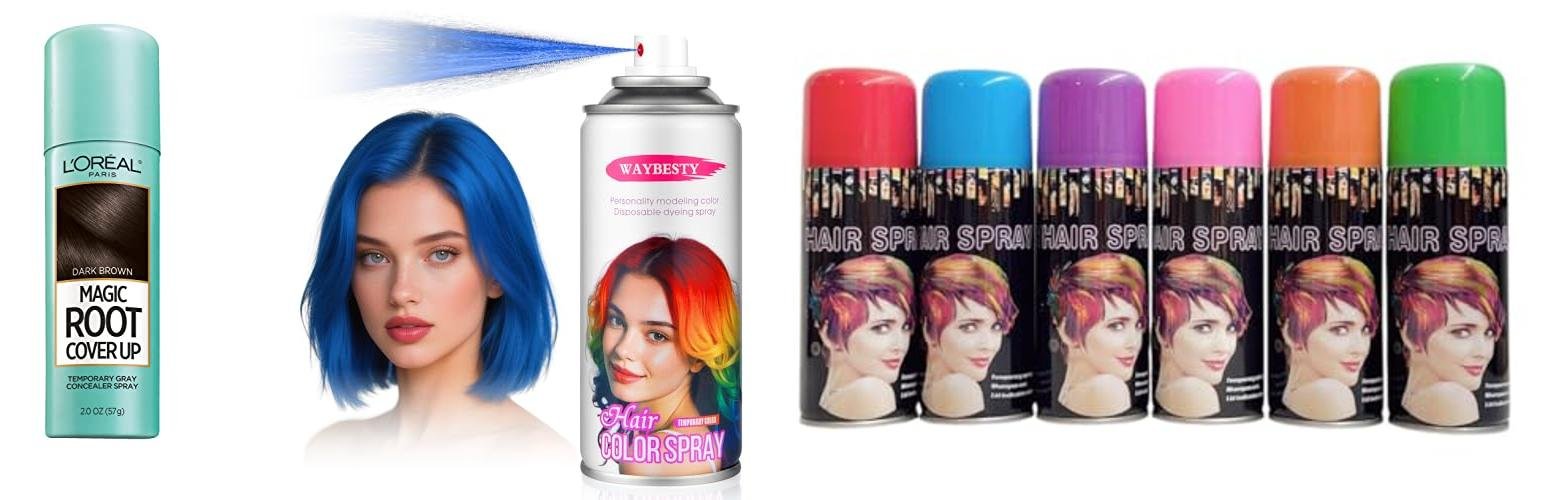 Top 5 Temporary Hair Color Sprays: Your Guide